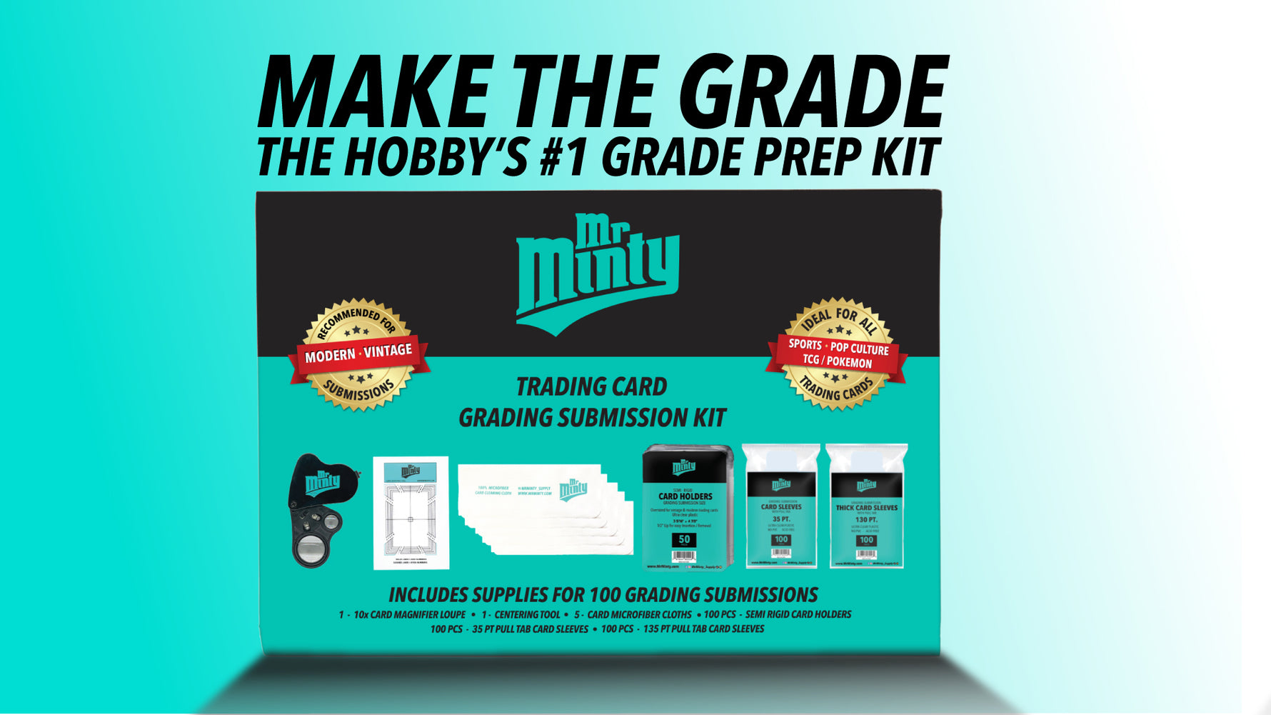 Mr. Minty: Premium Sports Card Cleaning Kits & Grading Kits